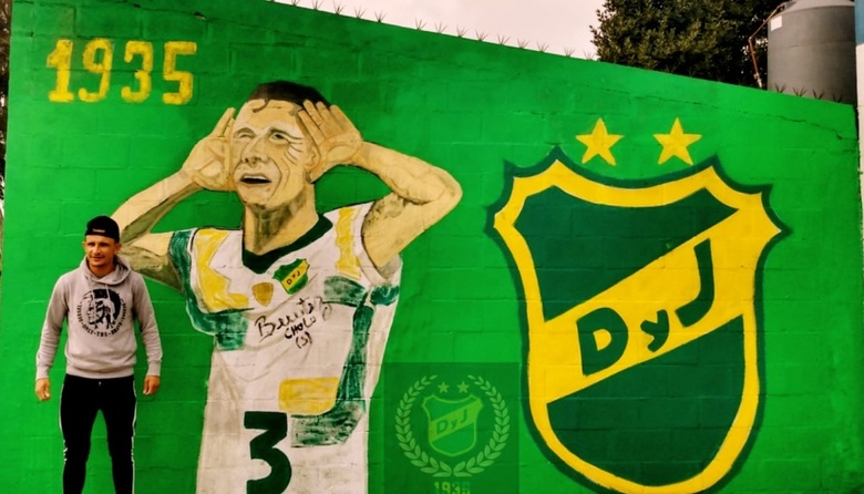 El "Cholo" Benítez tiene su mural con el gol inolvidable ante Palmeiras ...