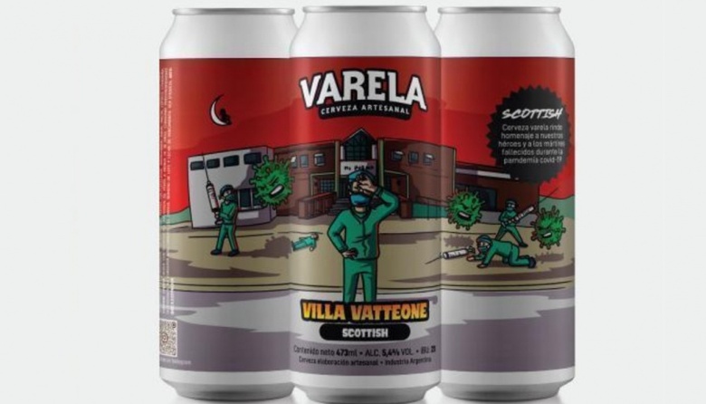 Cerveza Varela lanzó una lata en homenaje a los médicos que luchan ...